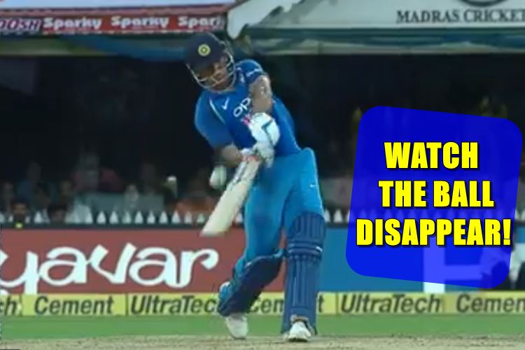 MS Dhoni swings his bat like a hammer, hits James Faulkner with brute ...